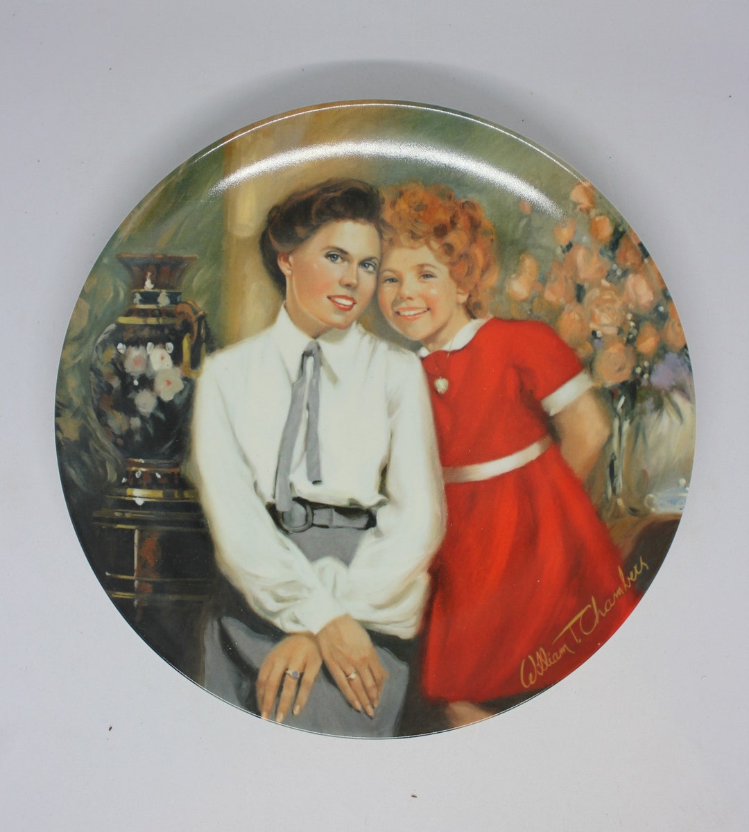 Annie and Grace Collectible Plate/ Annie Collector's Series Third Issue ...