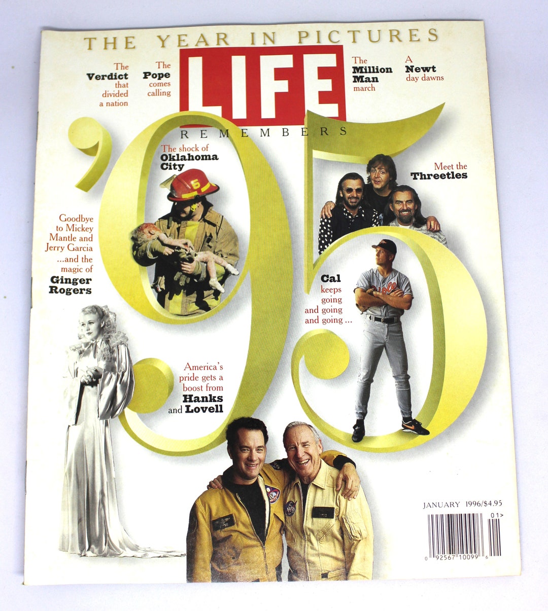 The Year in Pictures 1995 Issue LIFE Magazine Remembers/ January 1996 ...