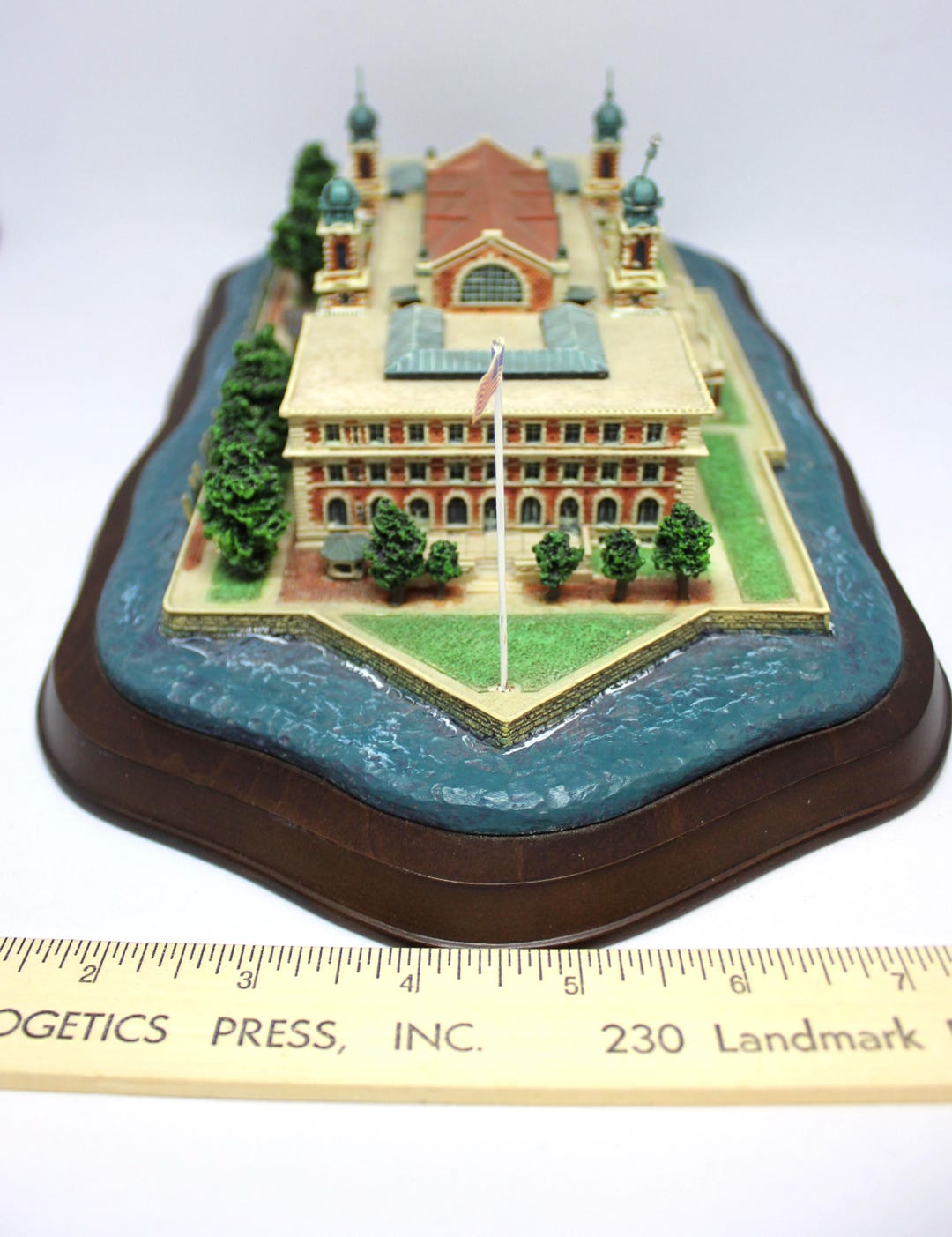 Ellis Island Collectible Building/ New York City/ Danbury Mint ...