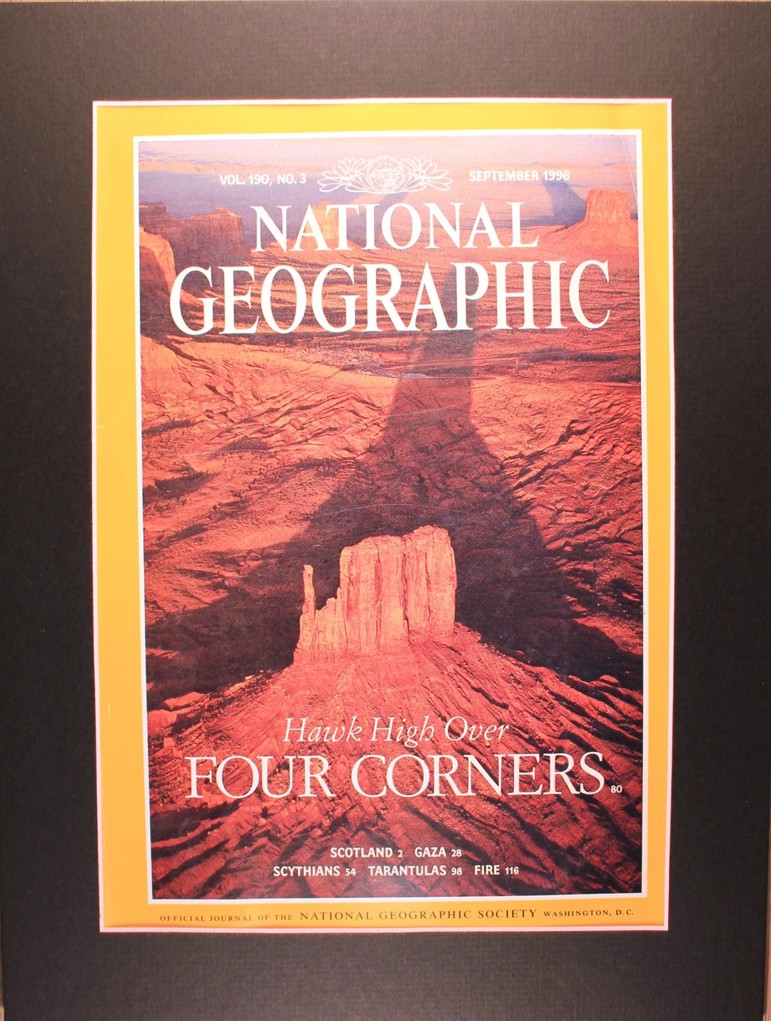 Four Corners, Monument Valley National Geographic Cover Magazine ...