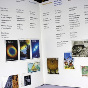 2000 Commemorative Stamp Yearbook From USPS/ Philately/ Stamp ...