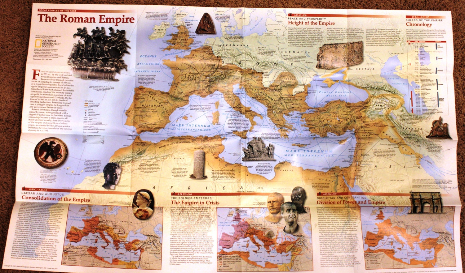 Roman Peace Map