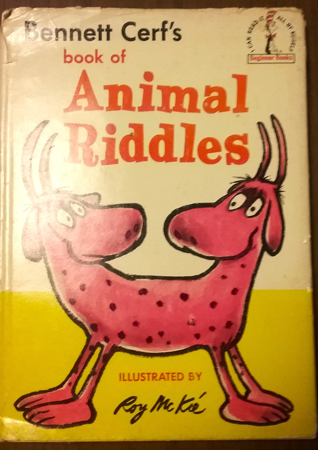 Bennett Cerf's Book of Animal Riddles-1964, Illustrated by Roy Mckie ...