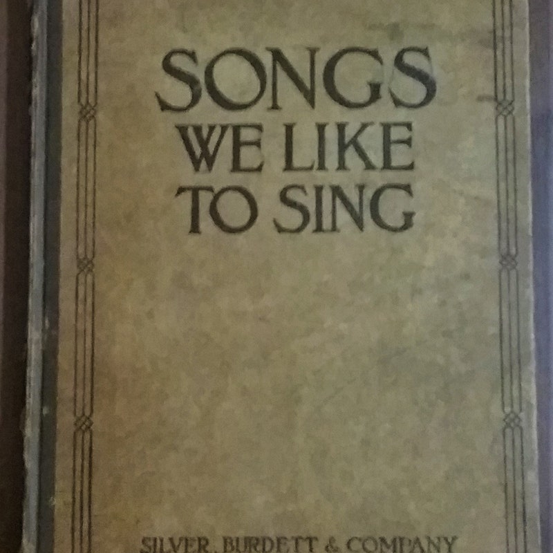 Vintage Song Book - Etsy