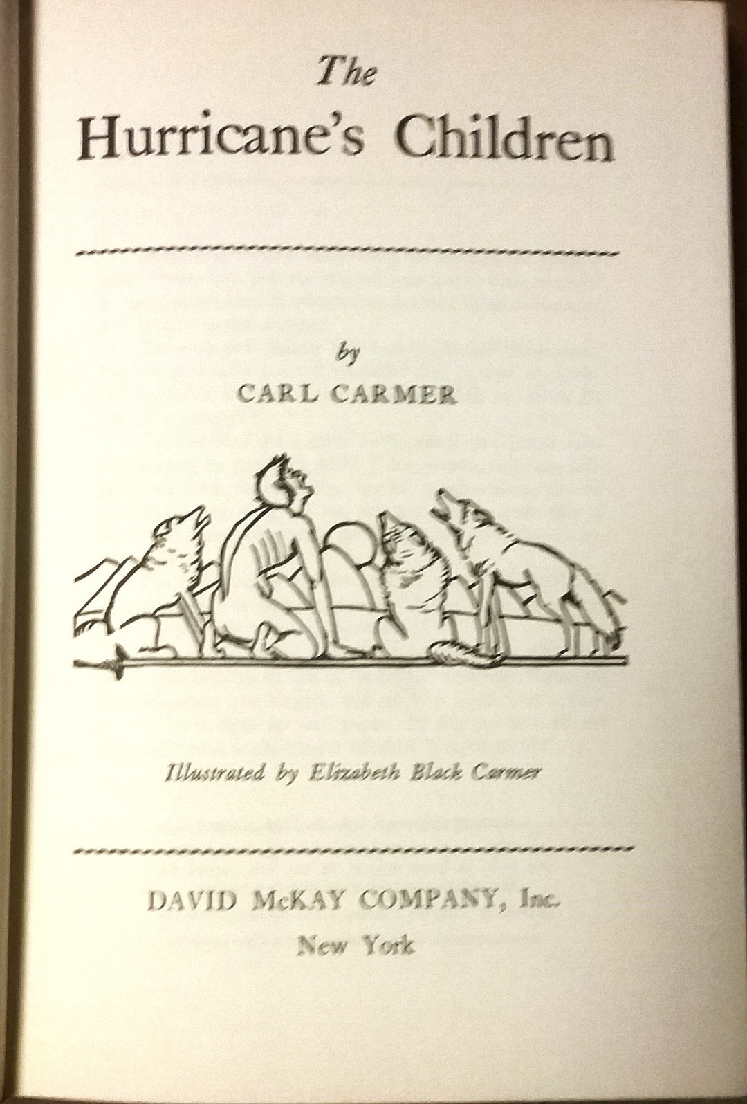 The Hurricanes Children, Carl Cramer, 1965. - Etsy