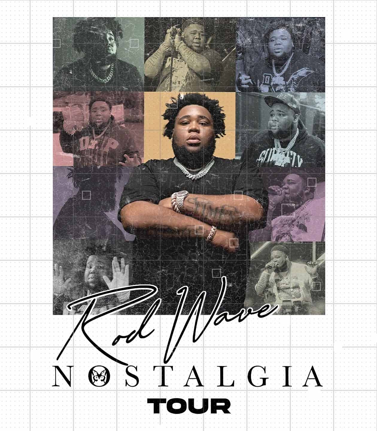 Rod Wave Png, ROD WAVE T Shirt Design, Rod Wave Nostalgia Png File, Rod ...