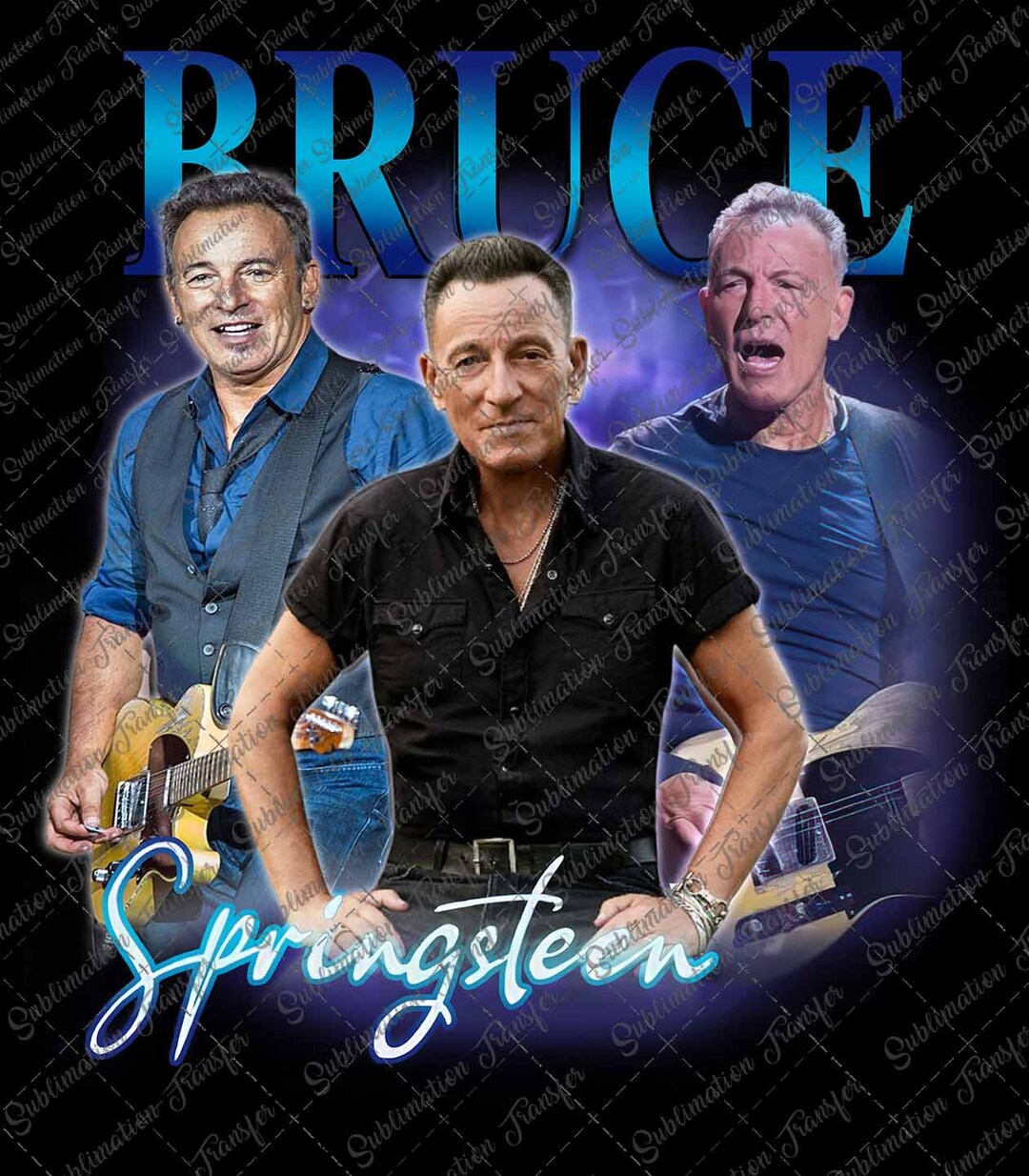 Bruce Springsteen 2023 Tour PNG, E Street Band Tour, Bruce Springsteen ...