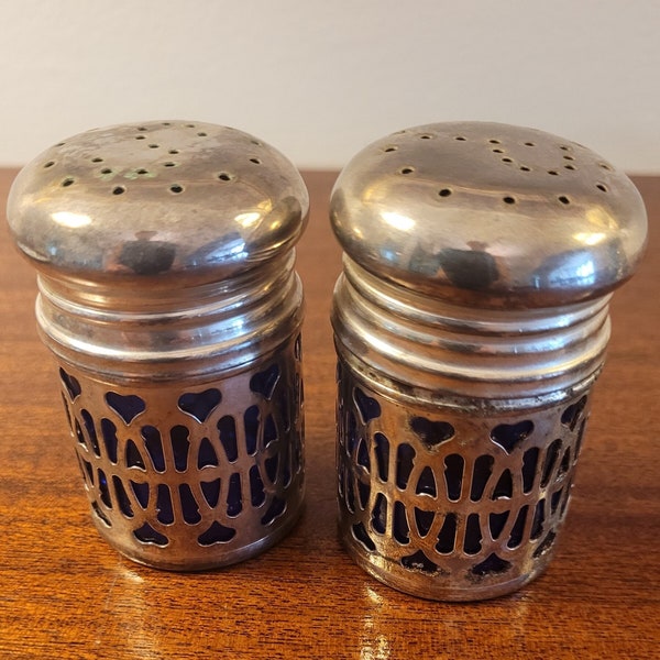 Cobalt Blue Glass Insert - Etsy