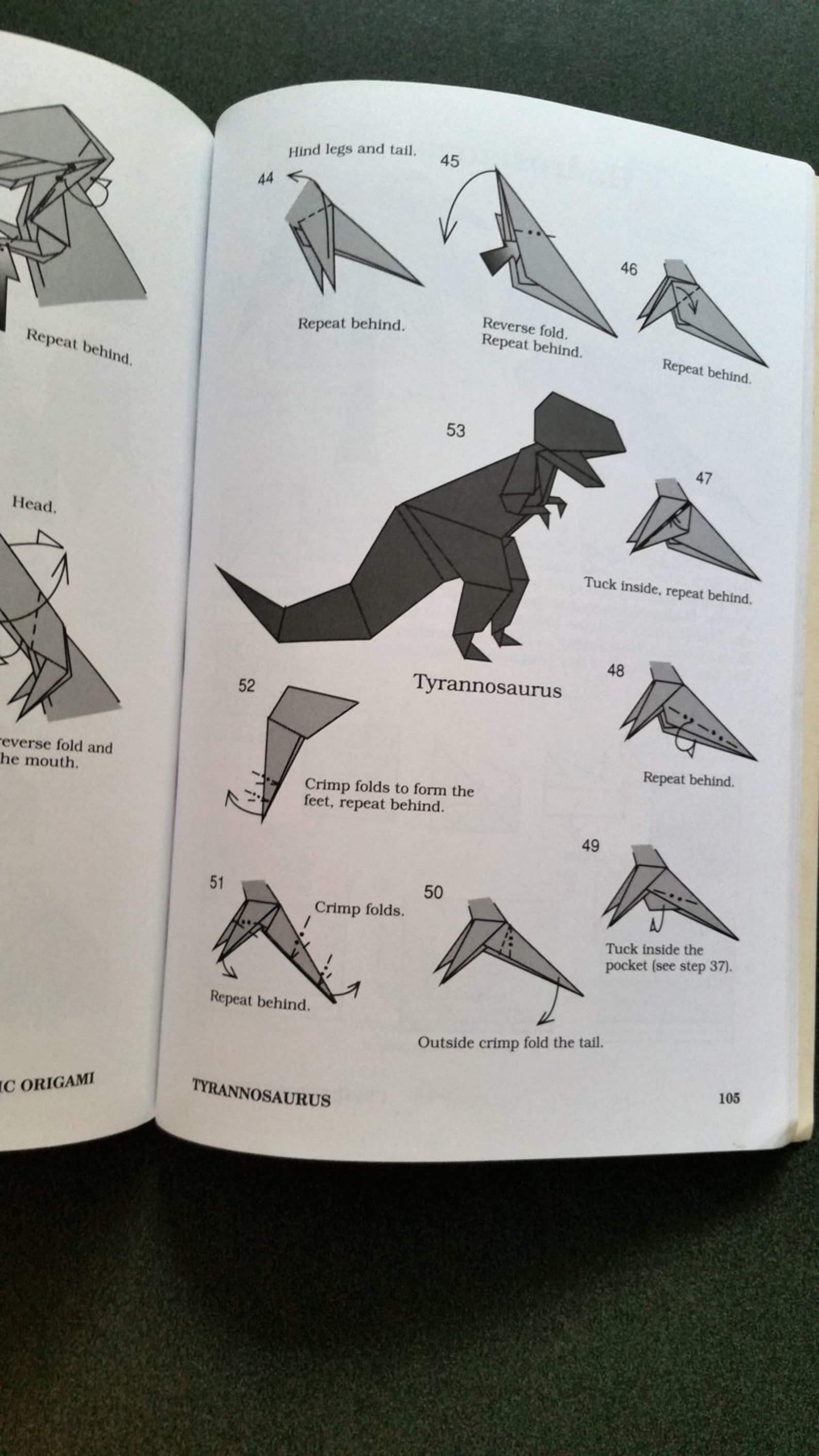 Prehistoric Origami:dinosaurs and Other Creatures Paper Folding - John ...
