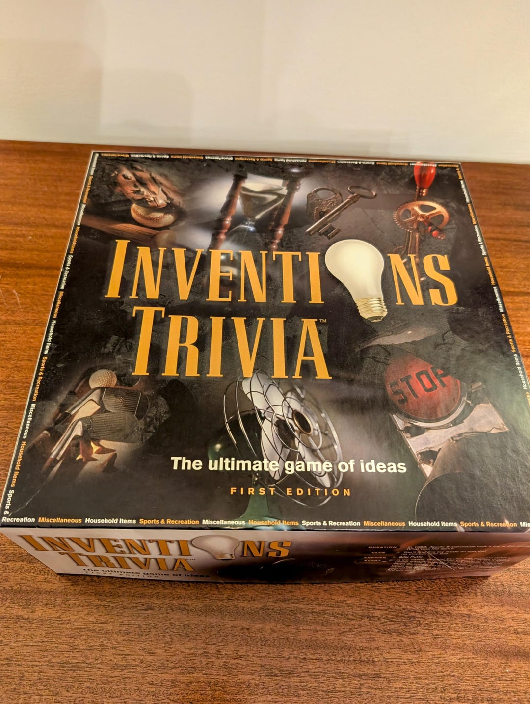 Inventions Trivia Game of Ideas - First Edition - 2 or More Players 450 ...