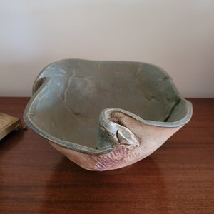 Functional Art Bowl Art Studio Pottery Minimalist Style Bowl - Etsy