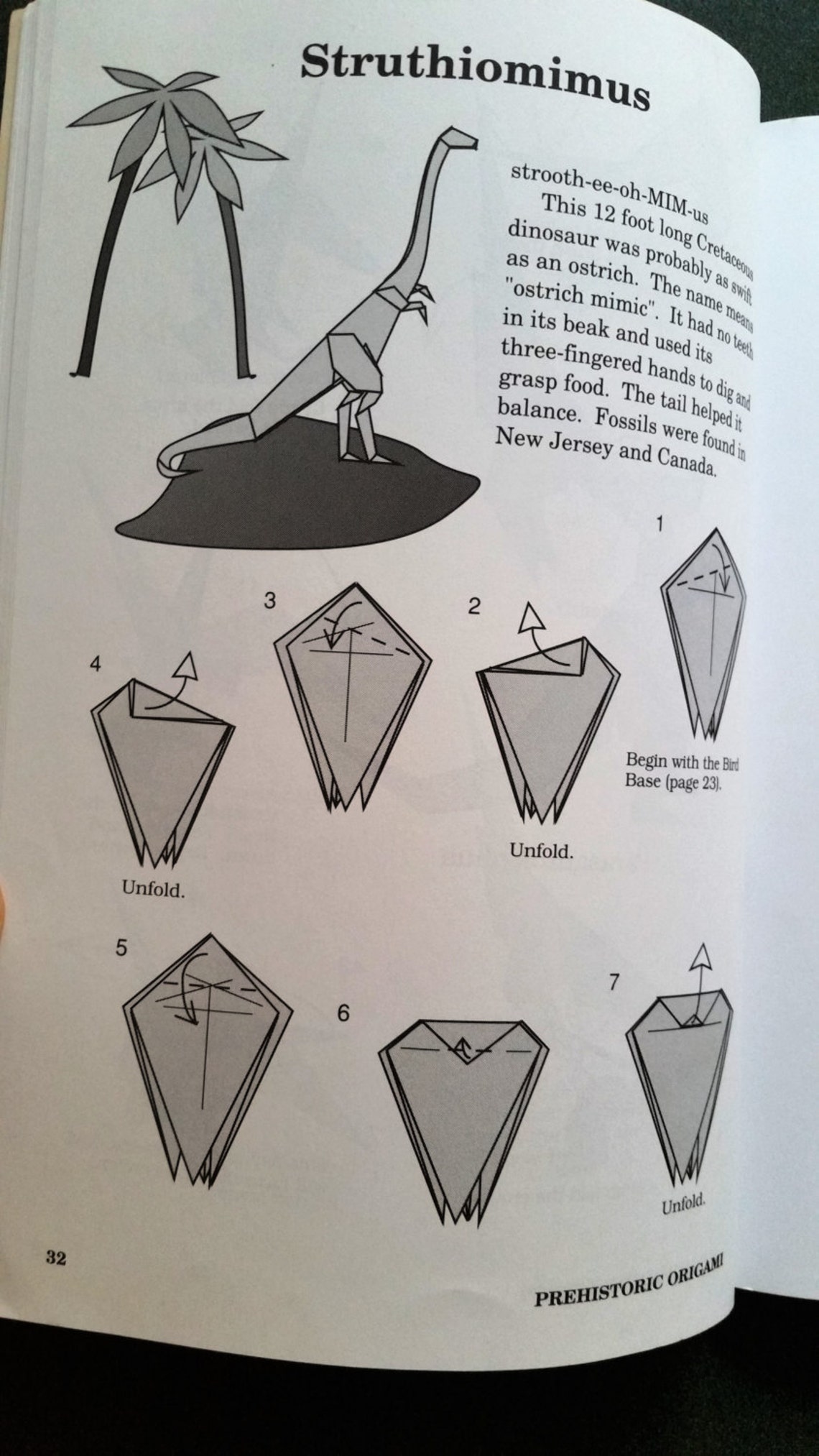 Prehistoric Origami:dinosaurs and Other Creatures Paper Folding - John ...