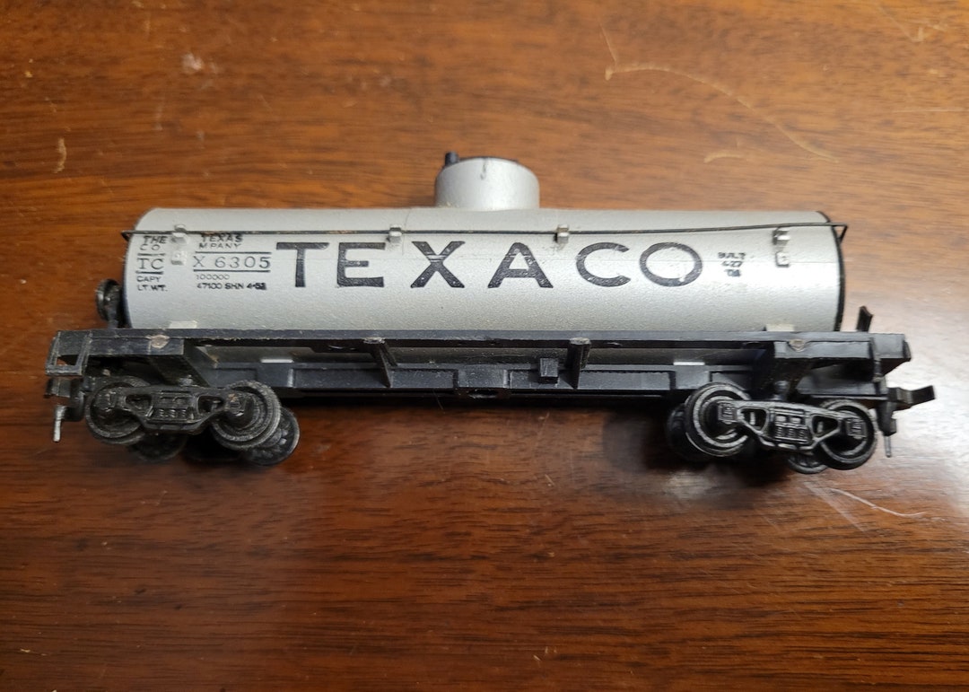 Tyco Texaco Oil Tanker Car - HO Scale in Original Box - Etsy