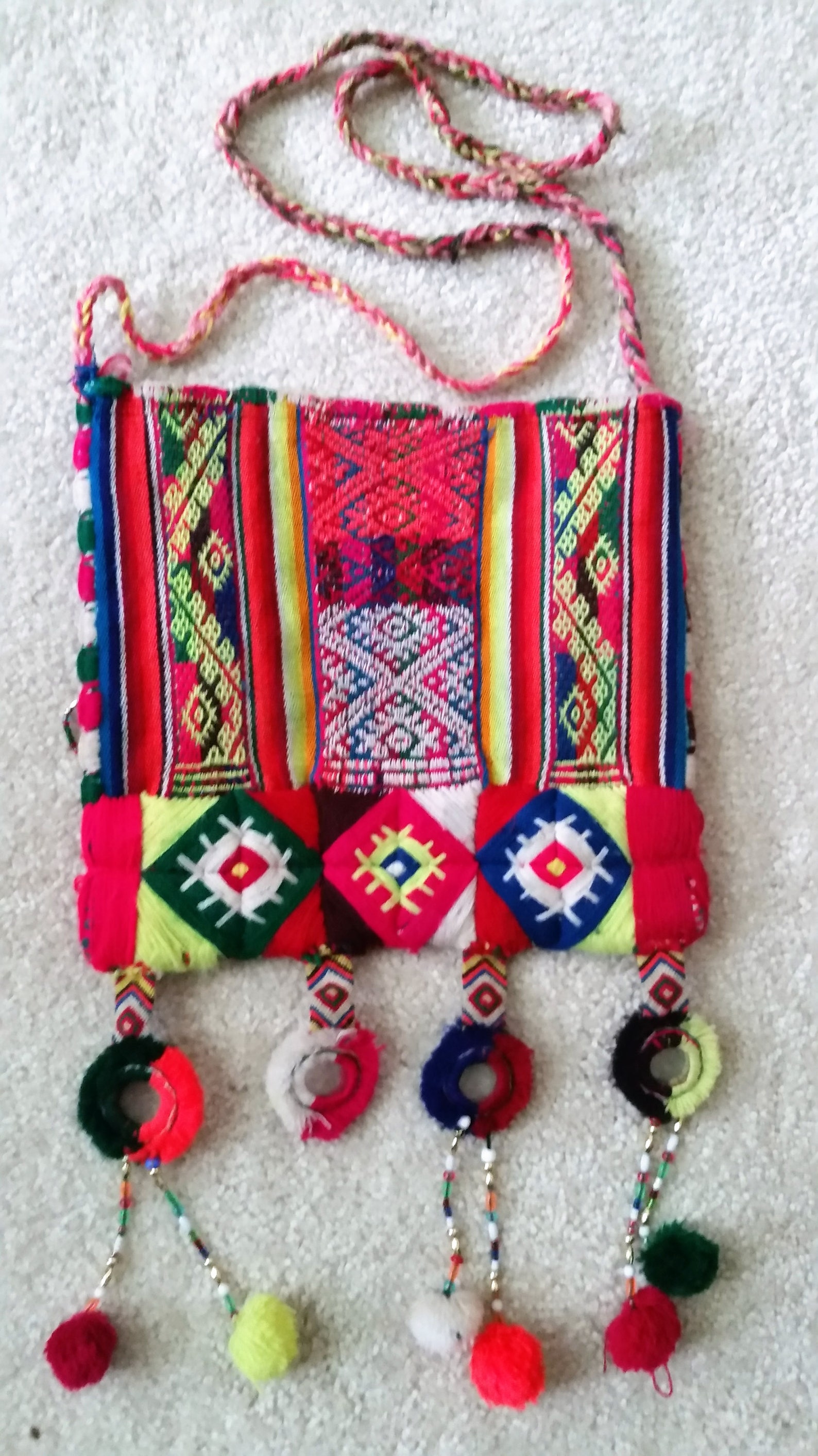 Bolivian chuspa Cocoa Bag Made of Vintage - Etsy