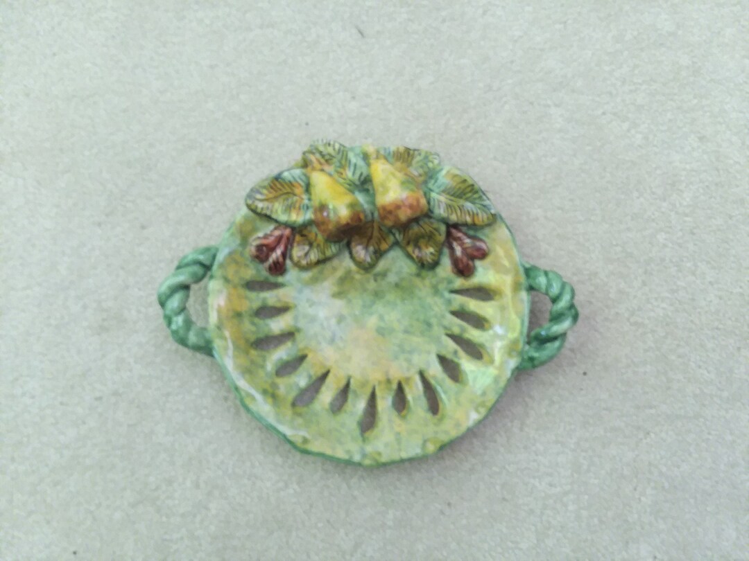 Mexican Collectible Majolica Art Pottery - Mellado. GTO, Mexico -pears ...