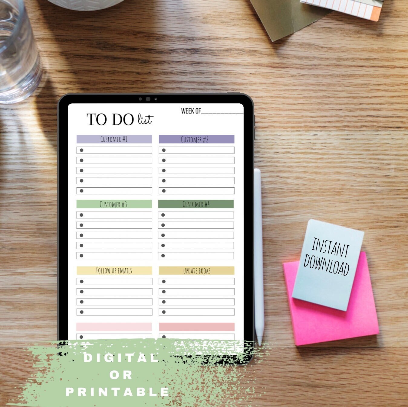 Simple to Do List Template - Etsy