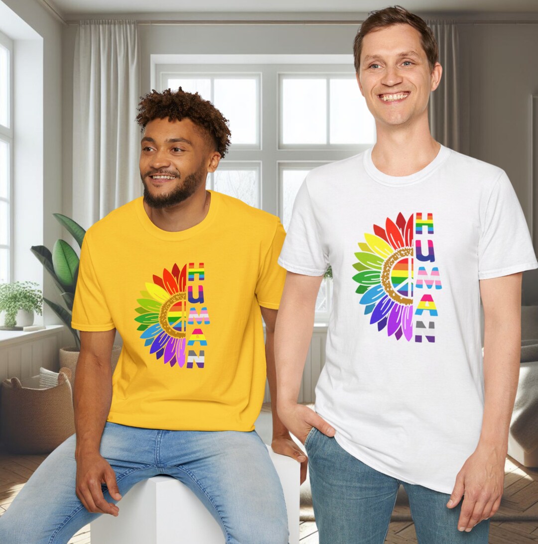 Pride Month T-shirt Met Regenboog Design Unisex Love is Love Shirt ...
