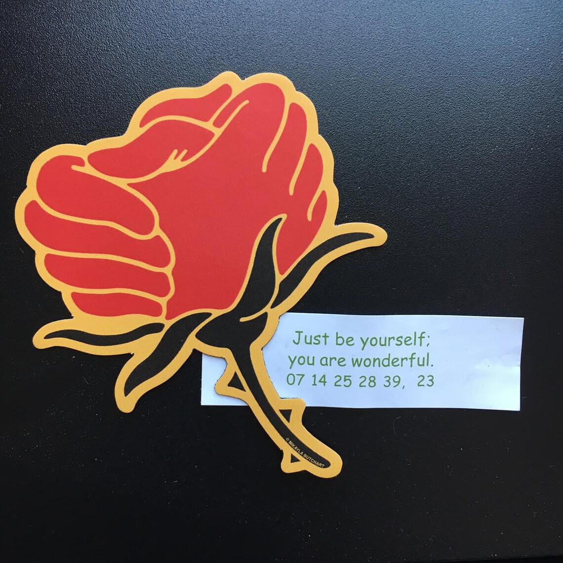 Rose Resilience Magnet - Etsy