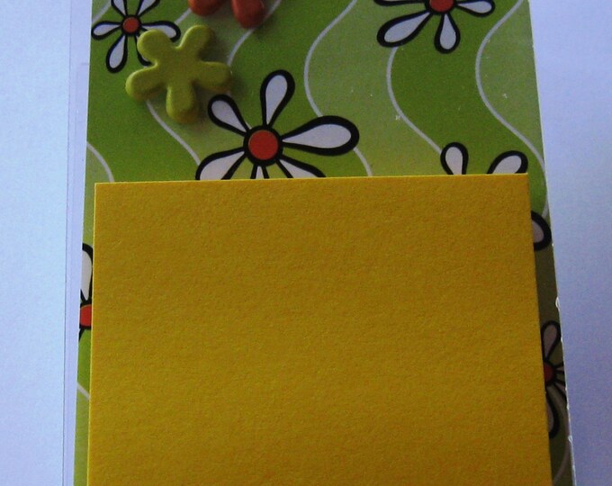 Mini Post It Note Holder Handmade Frame Note Pad Paper Home - Etsy