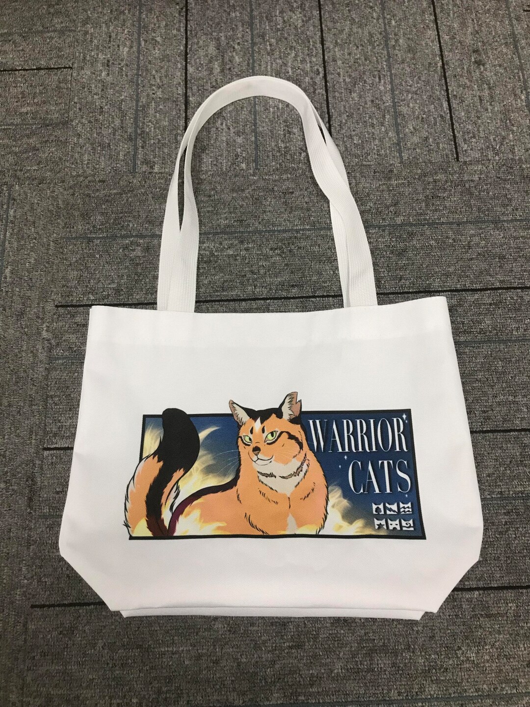 Warrior Cats Firestar Small Shopping Oxford Material Tote Bags - Etsy