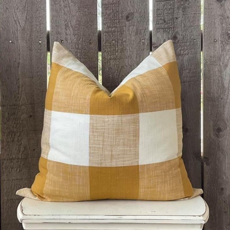 Buffalo Check Pillow - Etsy