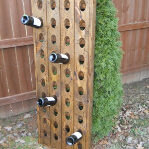 French Riddling Rack, Wine Rack, Riddling Rack, 40 Bottle Riddling Rack ...