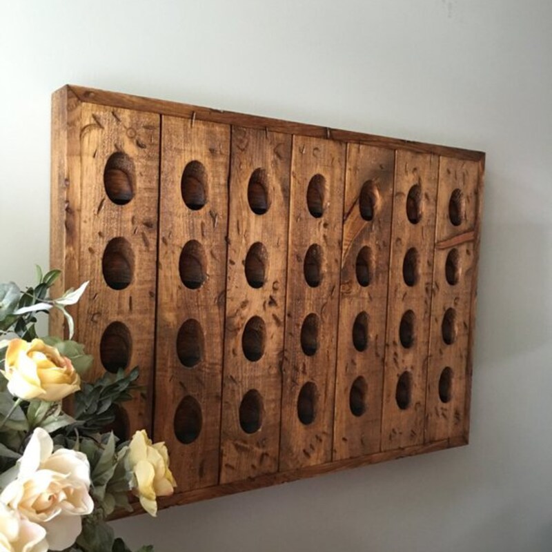 Wine Riddling Rack - Etsy