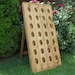 French Riddling Rack, Wine Rack, Riddling Rack, 28 Bottle Riddling Rack ...