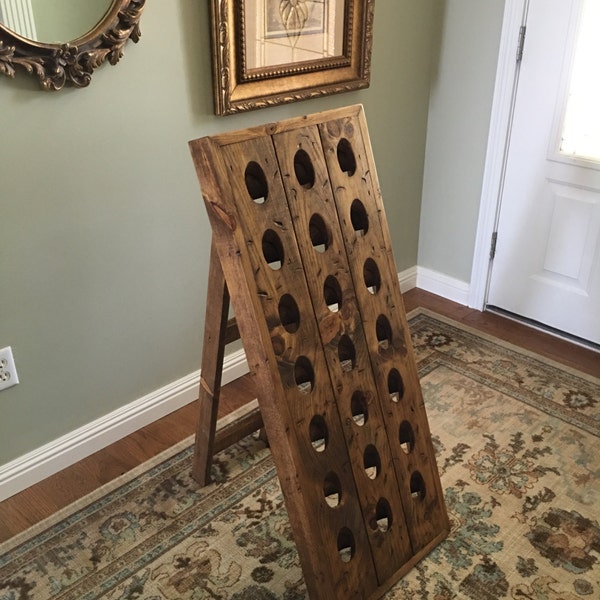 Wine Riddling Rack - Etsy