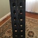 Dark Walnut Wine Rack, French Riddling Rack, Easel Leg Wine Rack ...