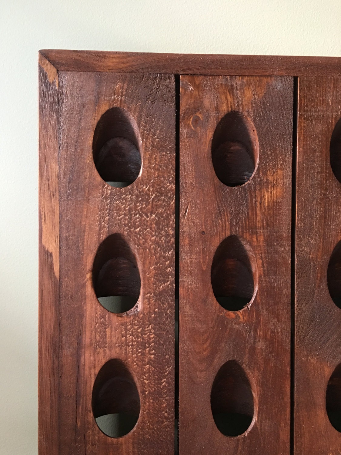 French Riddling Rack Wine Rack Riddling Rack 35 Bottle - Etsy