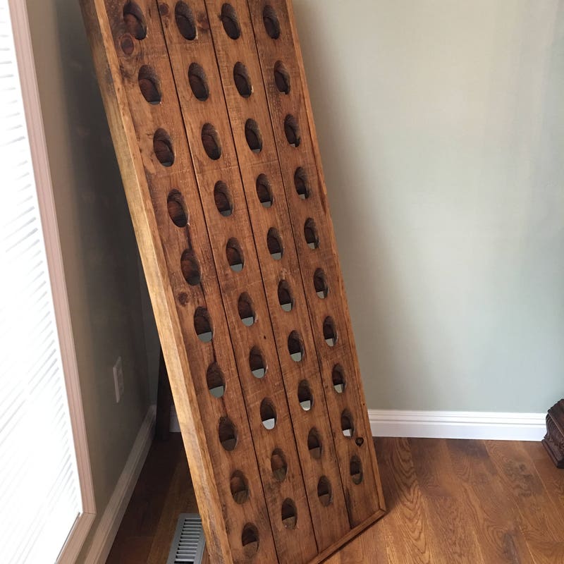 Wine Riddling Rack - Etsy