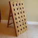 French Riddling Rack, Wine Rack, Riddling Rack, 28 Bottle Riddling Rack ...