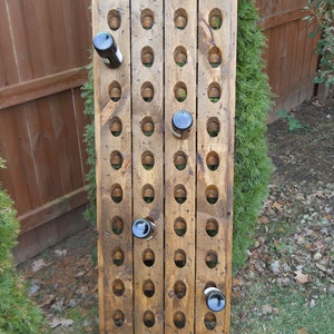 French Riddling Rack, Wine Rack, Riddling Rack, 40 Bottle Riddling Rack ...