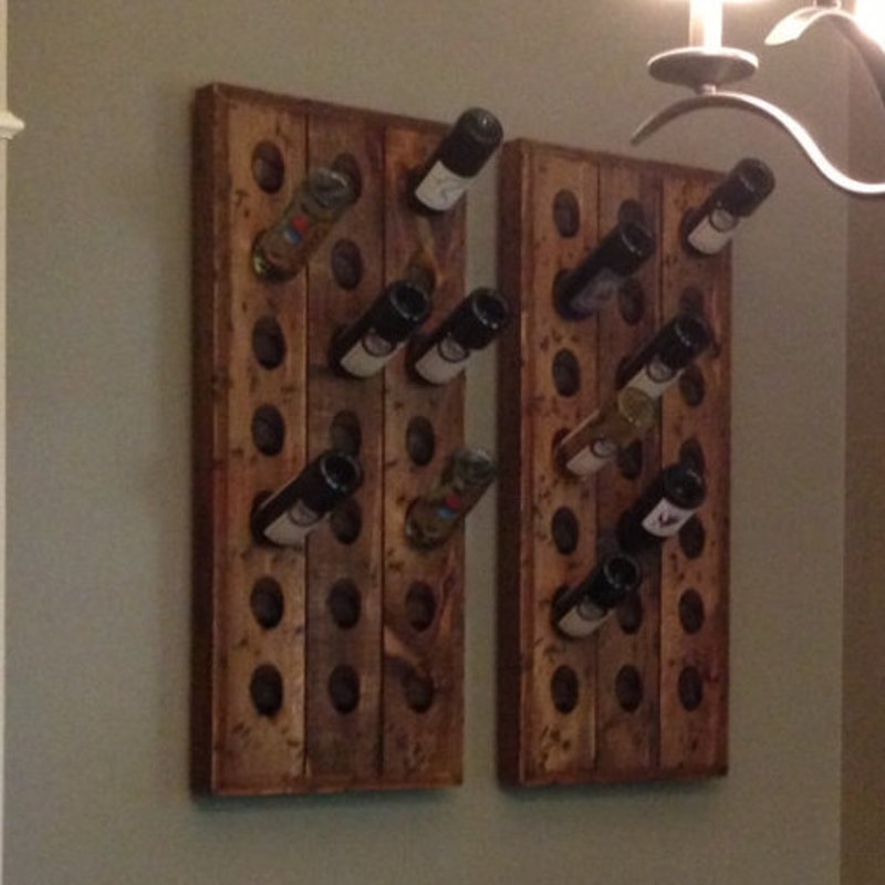 Wine Riddling Rack - Etsy