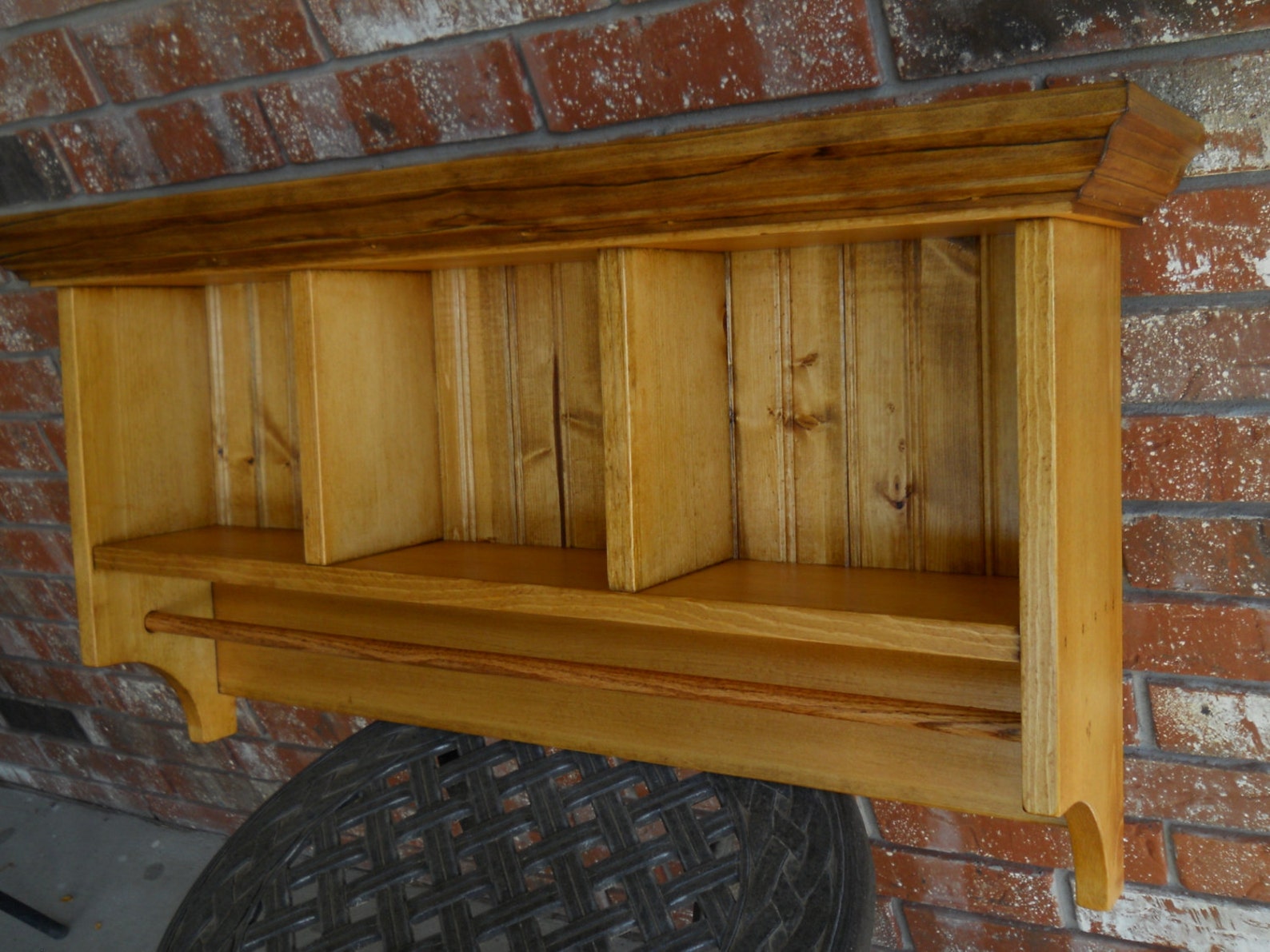 Cubby Shelf Mud Room Shelf Kitchen Shelf Bathroom Shelf | Etsy