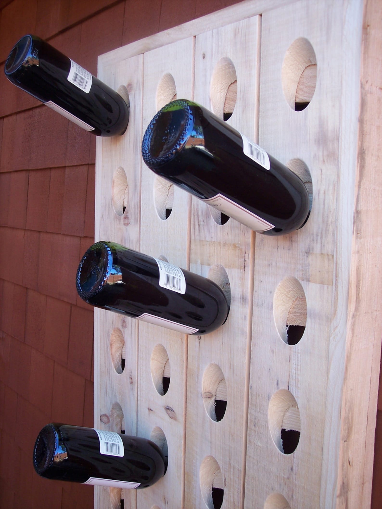 Unfinished 40 Bottle Wine Riddling Rack - Etsy