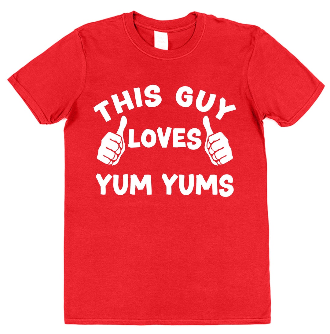 Yum Yums T-shirt: Foodie Donut Lover, Unisex Cotton Tee - Etsy