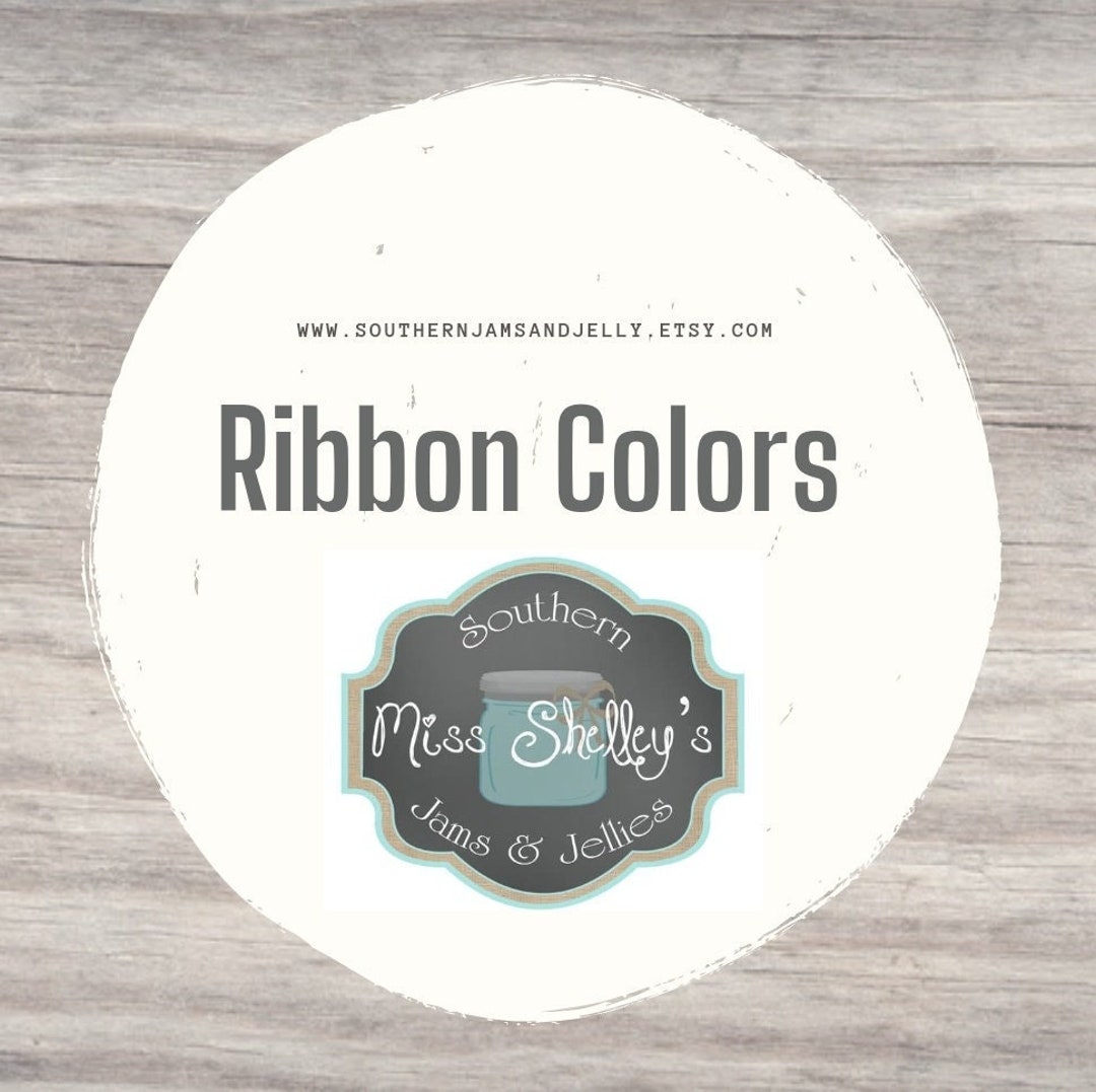 Raffia Ribbon Swatches: Wedding Jam & Honey Favors - Etsy
