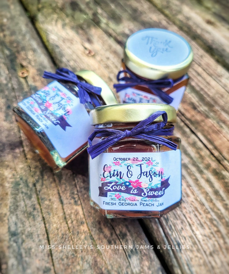 30 1.5oz Mini Jam Favors Baby Shower Favors Sweet as a - Etsy