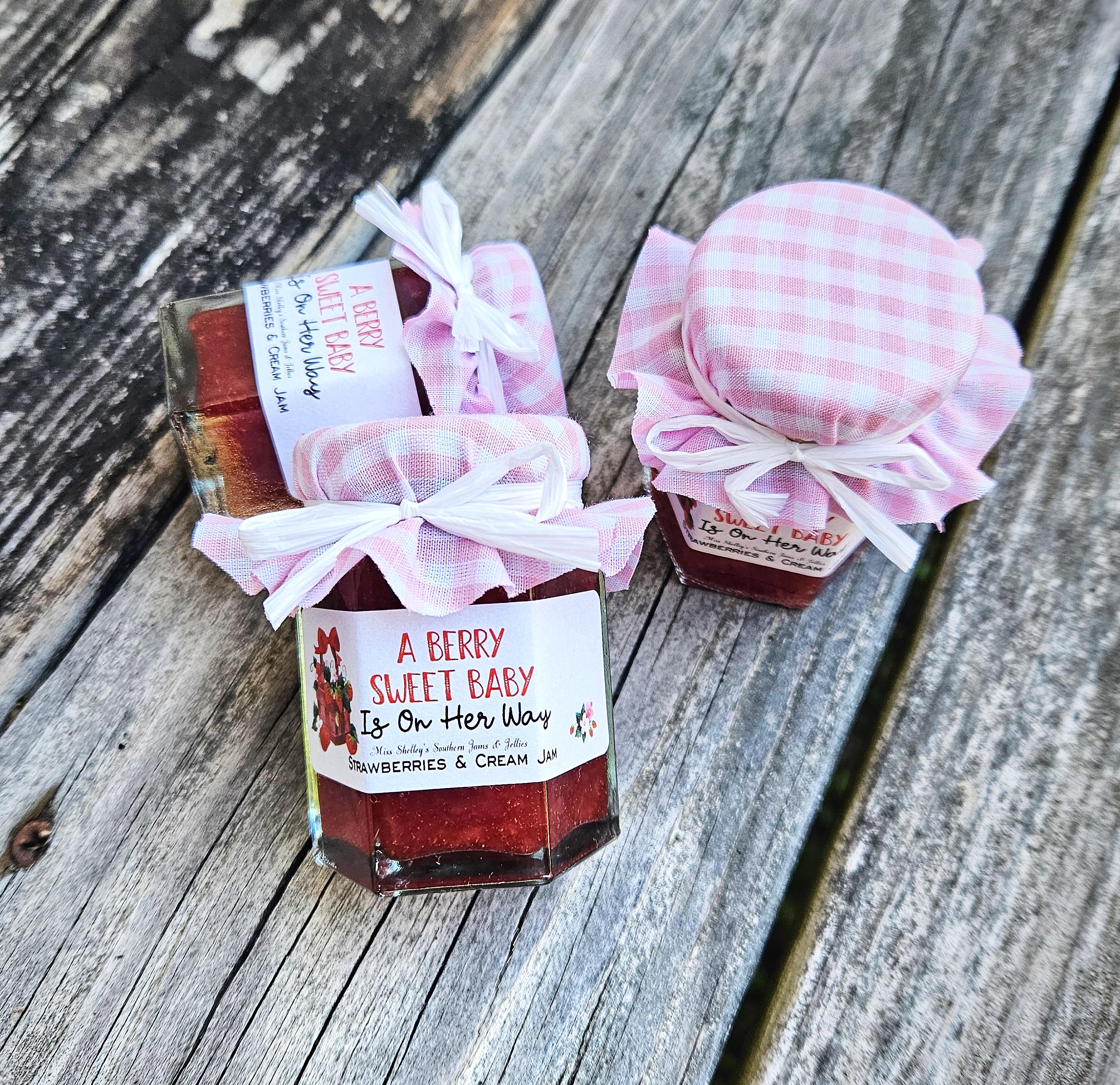 Personalized Jam Favors: Berry Sweet Baby Shower, 2oz (set of 24) - Etsy