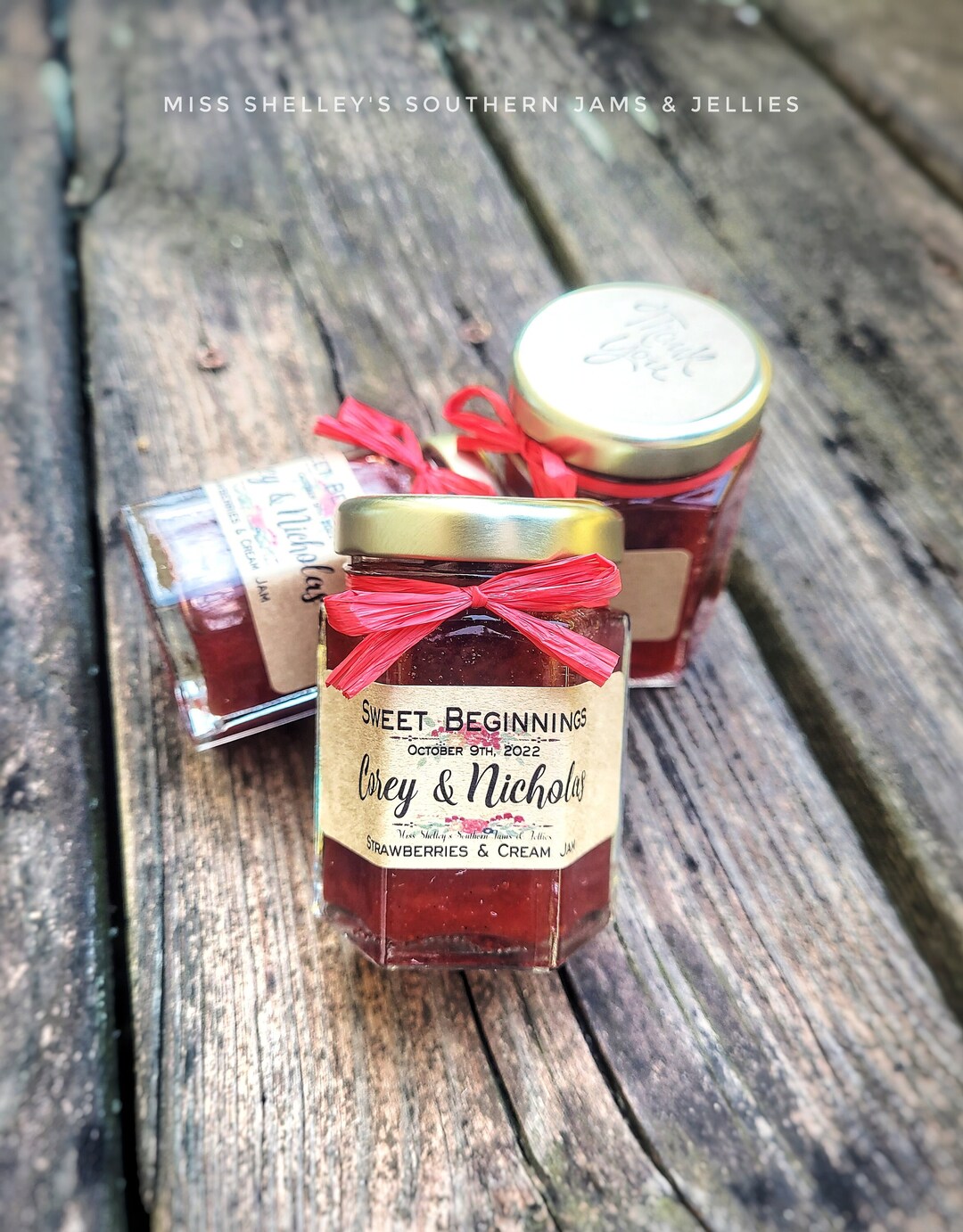 185 (2oz) Rustic Jam Wedding Favors, Wedding Guest Favors, Fall Wedding ...