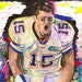 Tim Tebow, Gators, Art, Artwork, Art Print, Giclee, 16x20 - Etsy