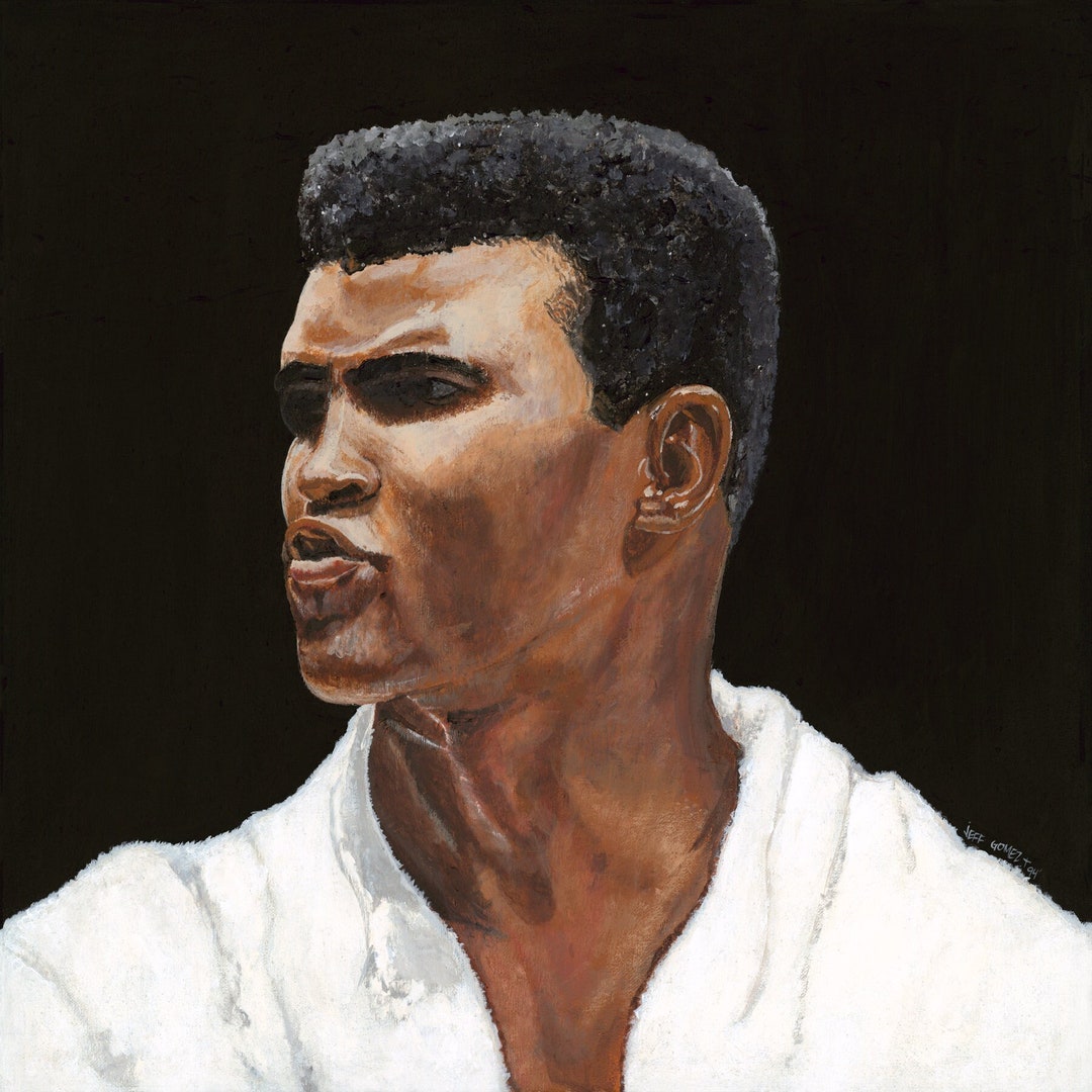 Muhammad Ali, Art, Art Work, Art Print 11x14" - Etsy