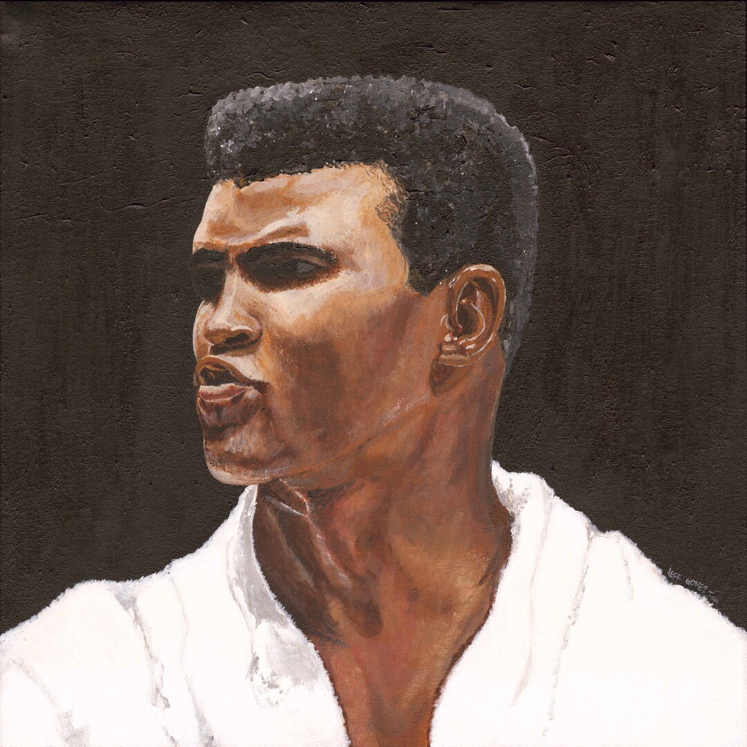 Muhammad Ali Art Art Work Art Print - Etsy