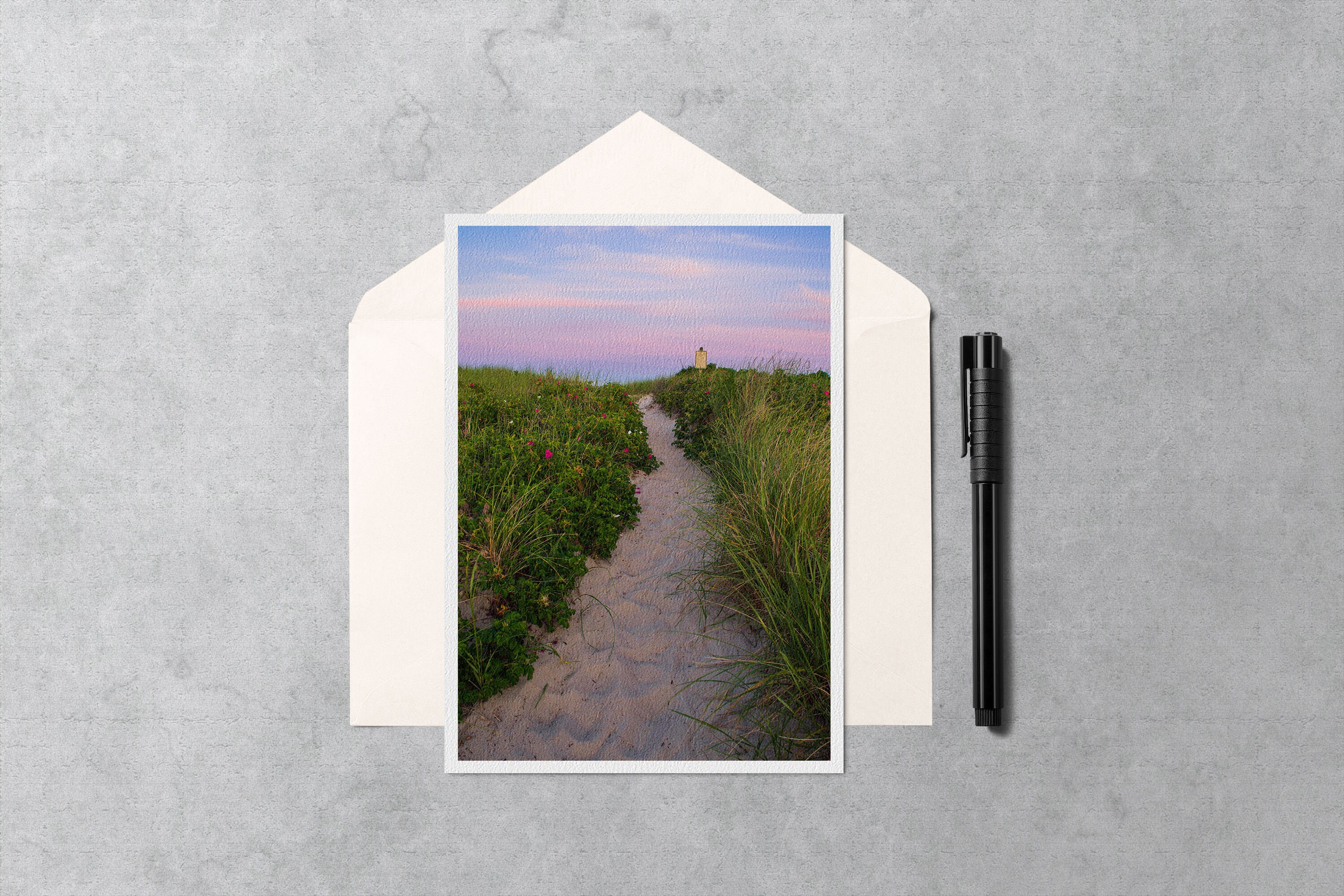 Cape Cod Beach Note Card 5x7 Note Card With a Photo of - Etsy