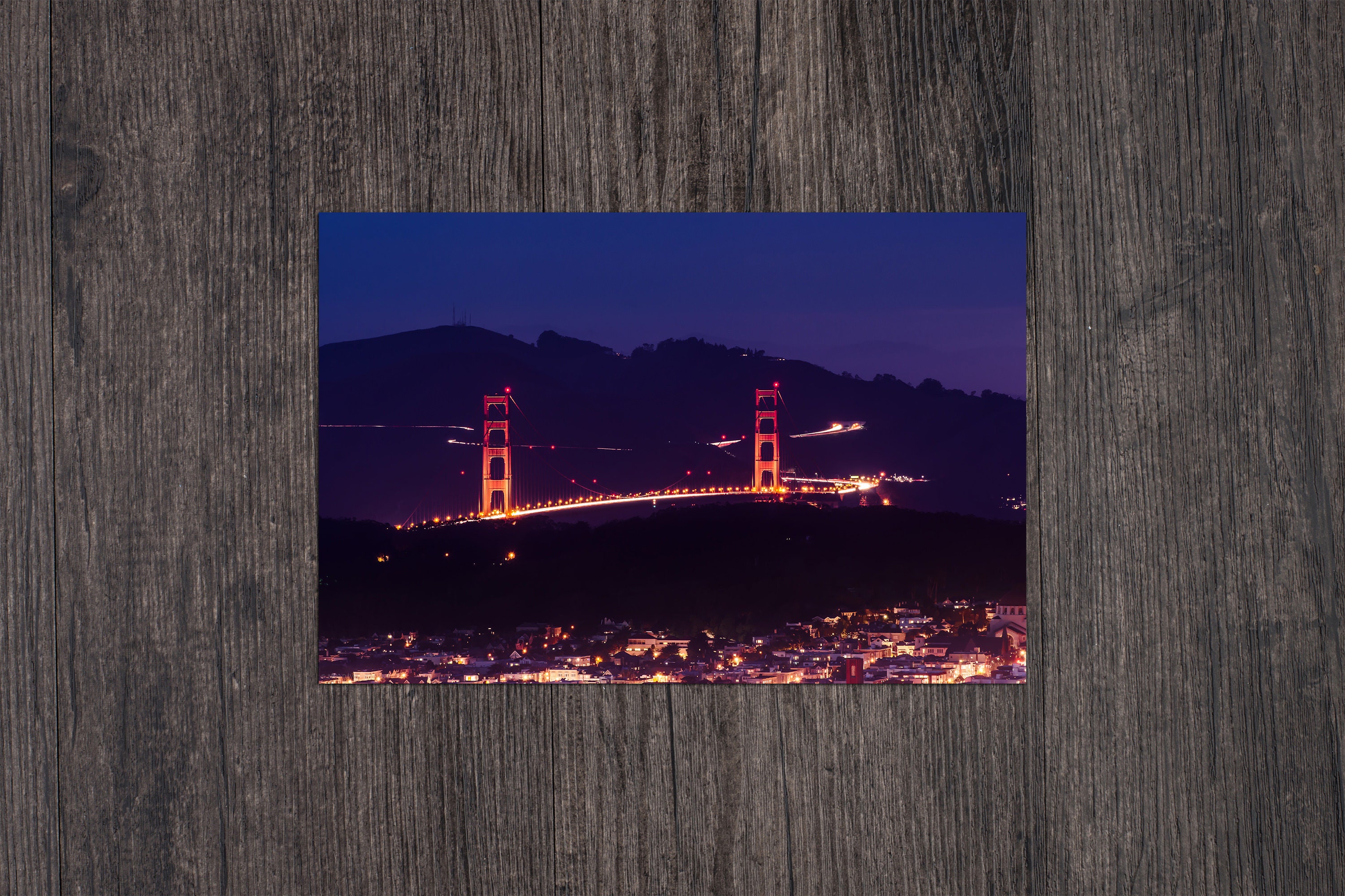 Golden Gate Bridge Curves Print Landscape Photo of - Etsy