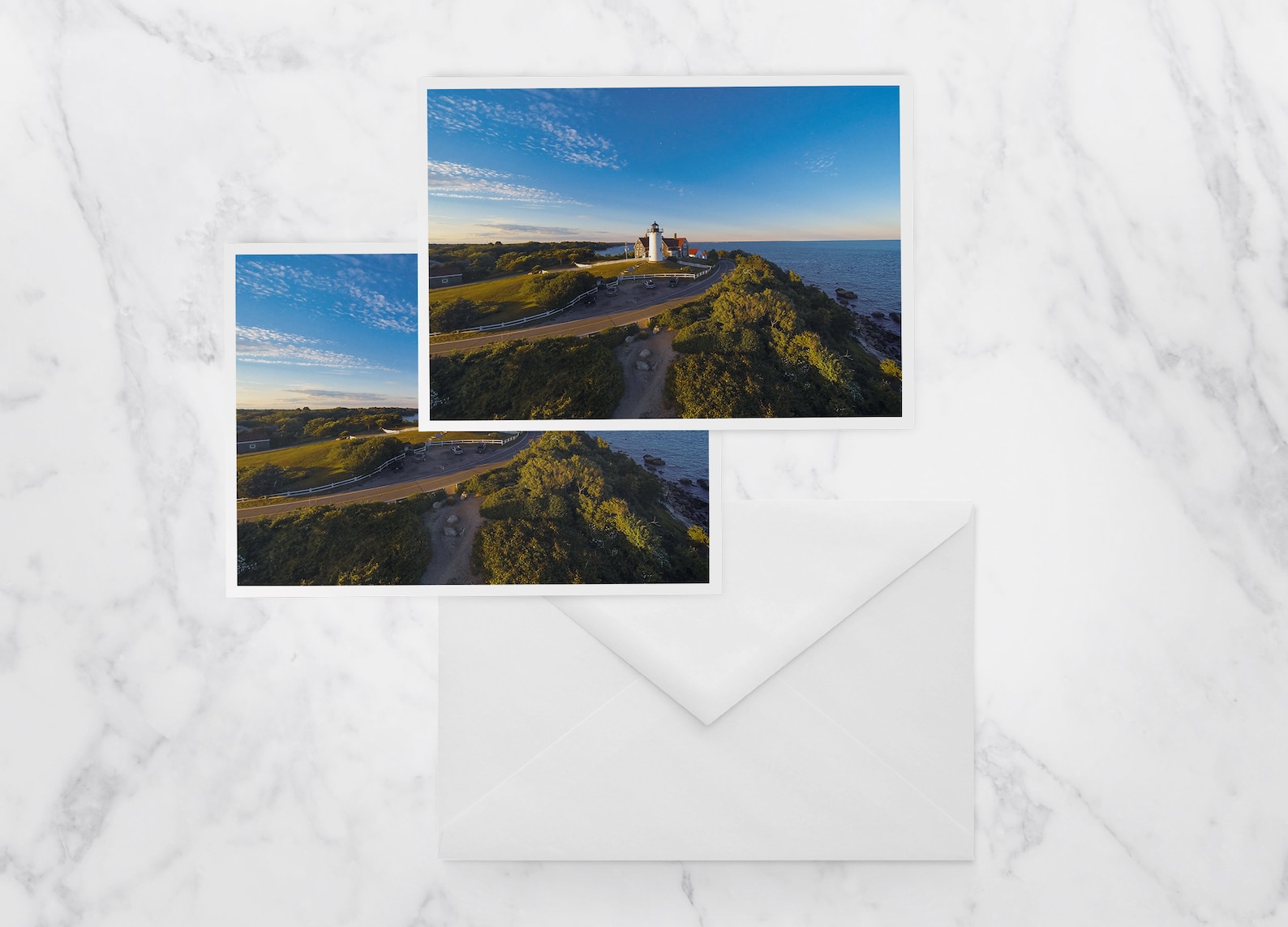 Nobska Lighthouse Note Card / Cape Cod Lighthouse Note Card / - Etsy