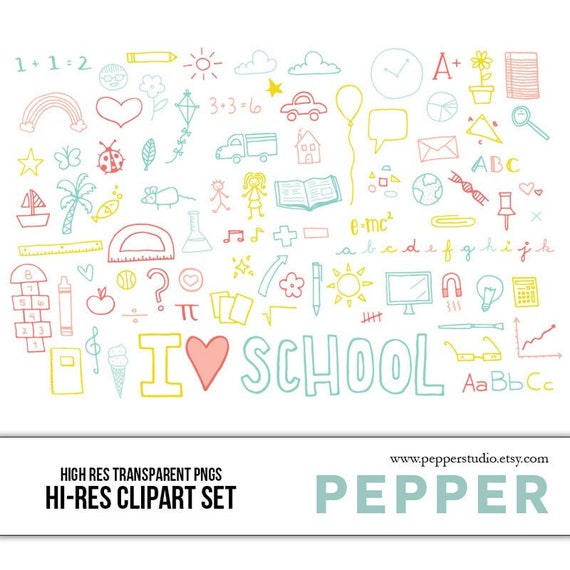 Colorized Clipart Collection