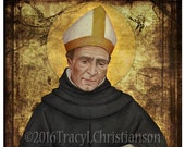 St. Albert the Great Art Print Catholic Patron Saint Doctor - Etsy